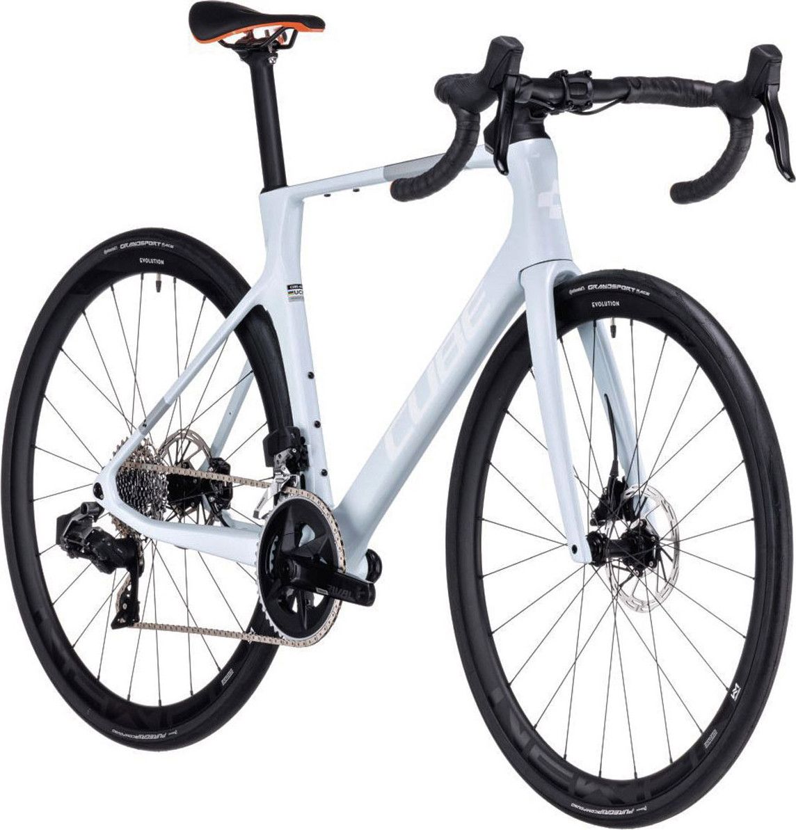 Vélo de Route Cube Agree C:62 Pro Sram Rival eTap AXS 12V 700 mm Blanc ...