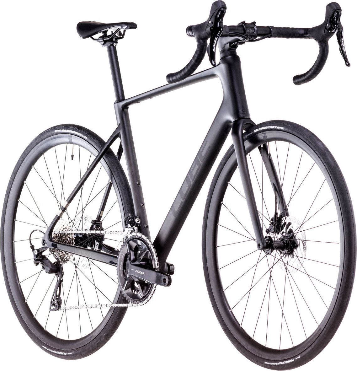 Vélo de Route Cube Attain C:62 Race Shimano 105 12V 700 mm Noir ...