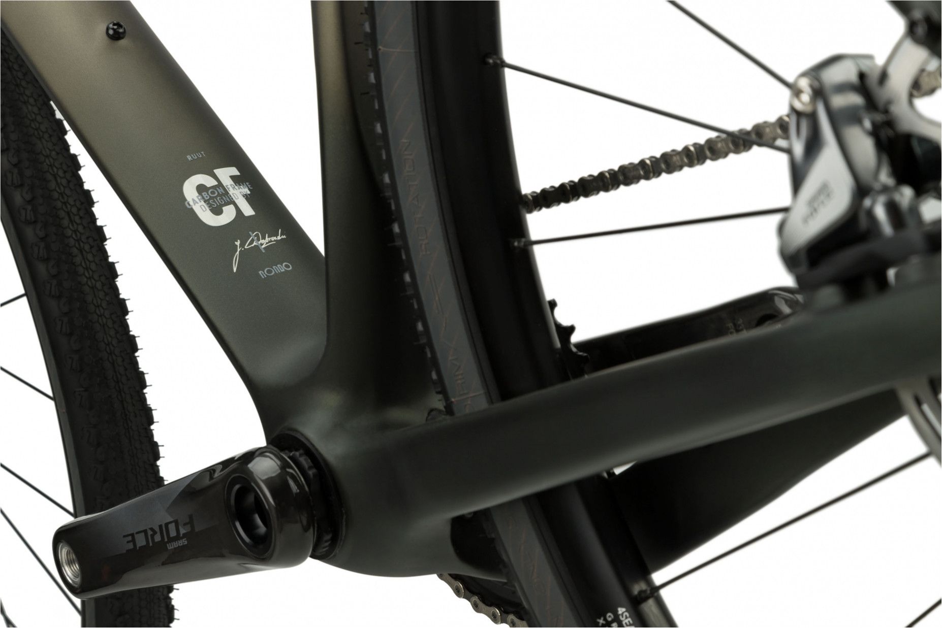 Gravel Bike Rondo Ruut CF1 Sram Force 11V 700 mm Blanc / Noir 2022 ...