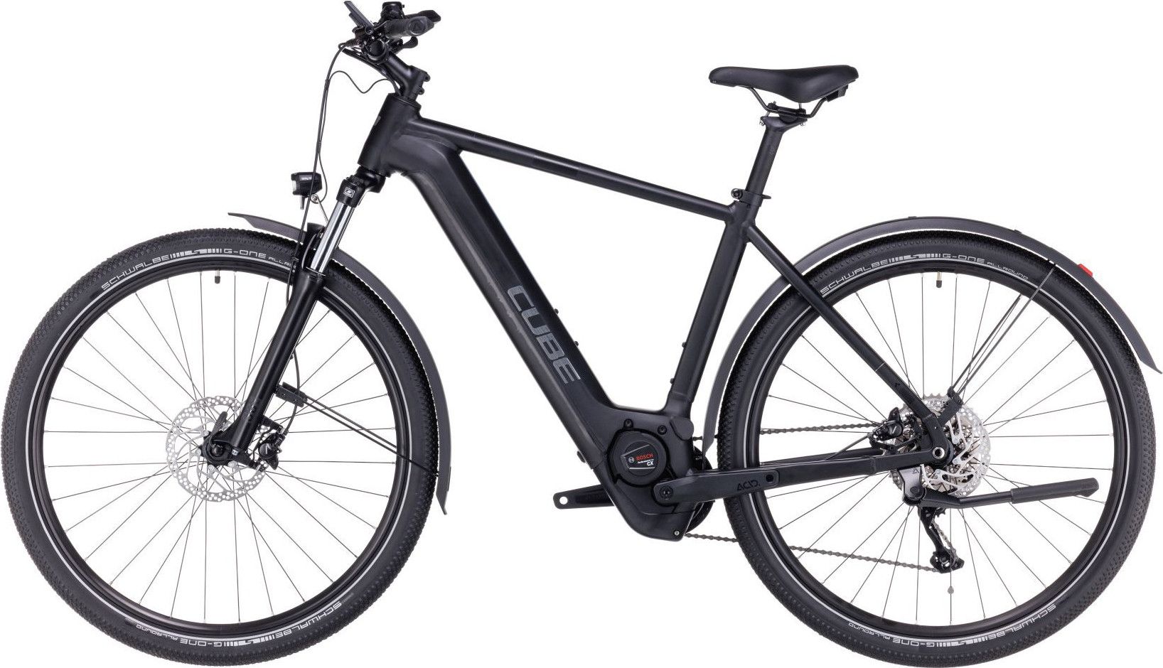 Cube Nuride Hybrid Pro 750 Allroad Elektrische Hybride Fiets Shimano ...