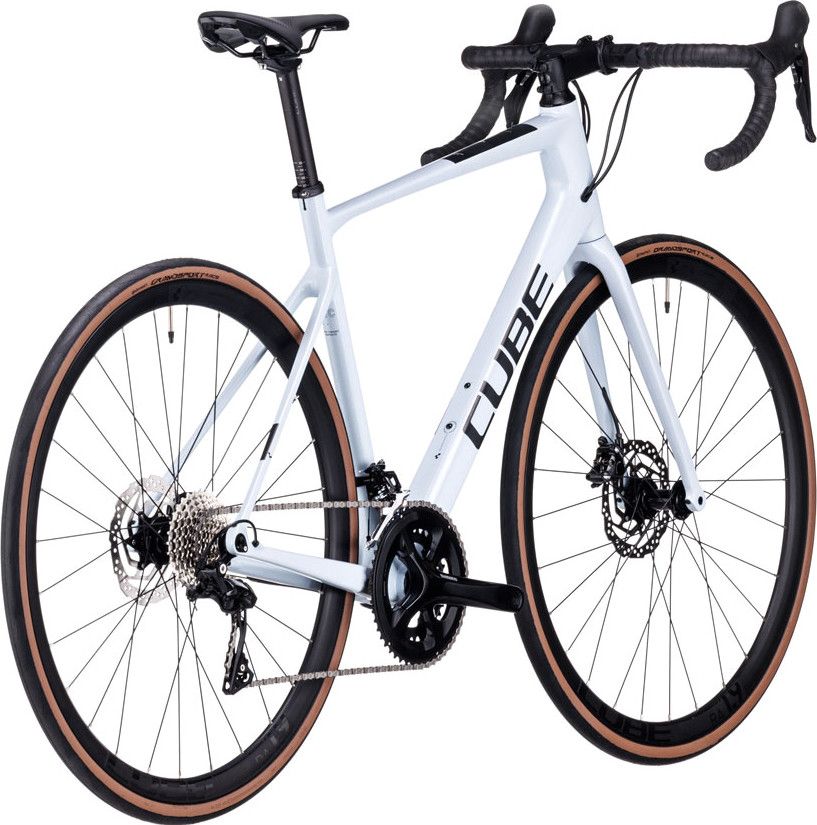 Vélo de Route Cube Attain GTC Race Shimano 105 11V 700 mm Blanc Flash ...