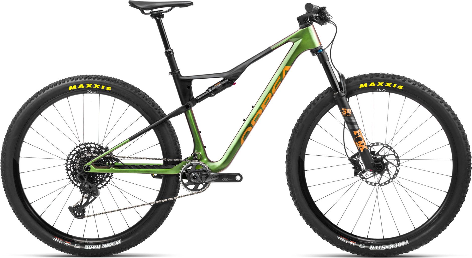 Orbea Oiz M20 Full Suspension MTB Sram GX Eagle 12S 29'' Chameleon Goblin Green 2023 | Alltricks.de