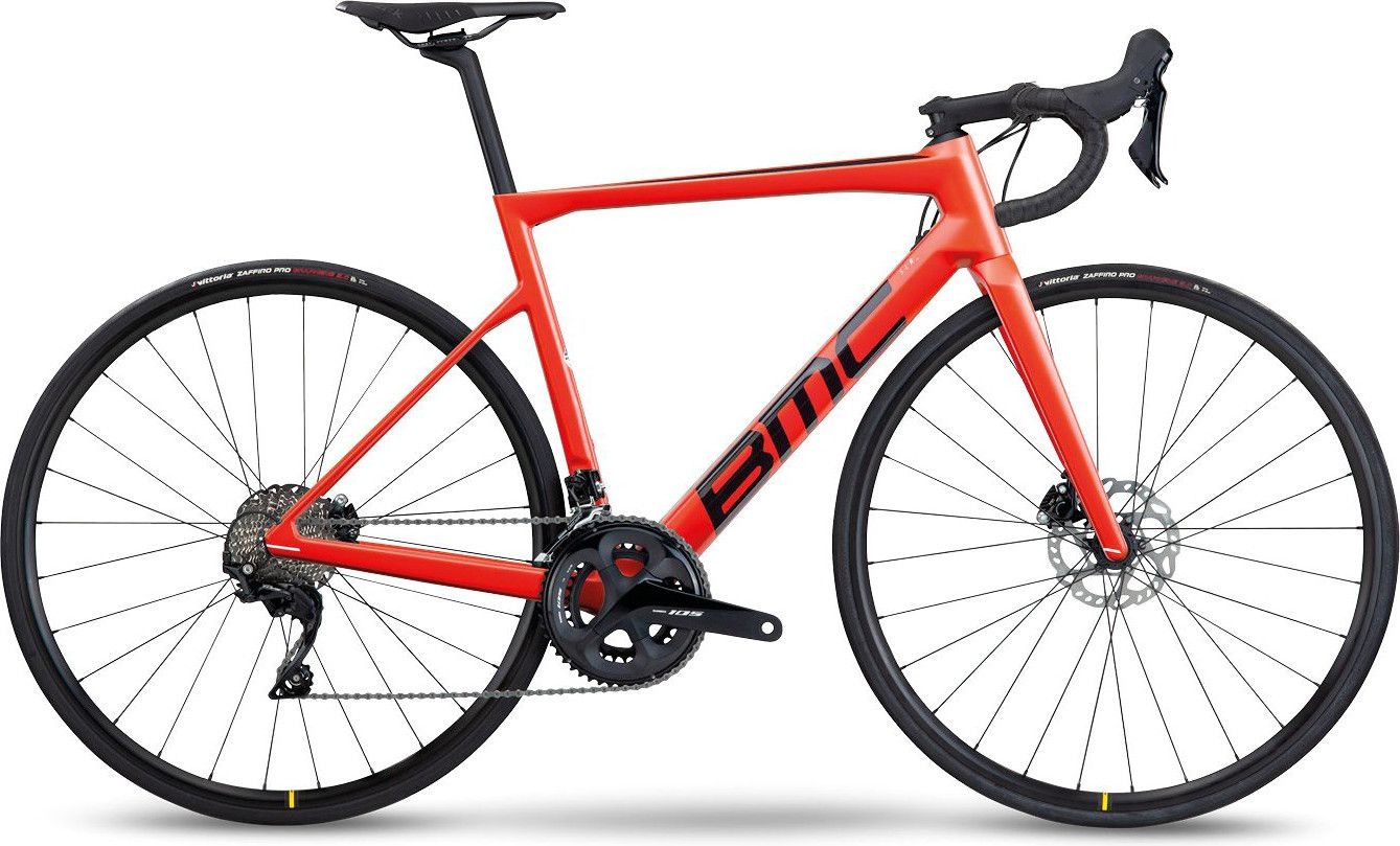 BMC Teammachine SLR Six Racefiets Shimano 105 11S 700 mm Neon Rood 2023 ...