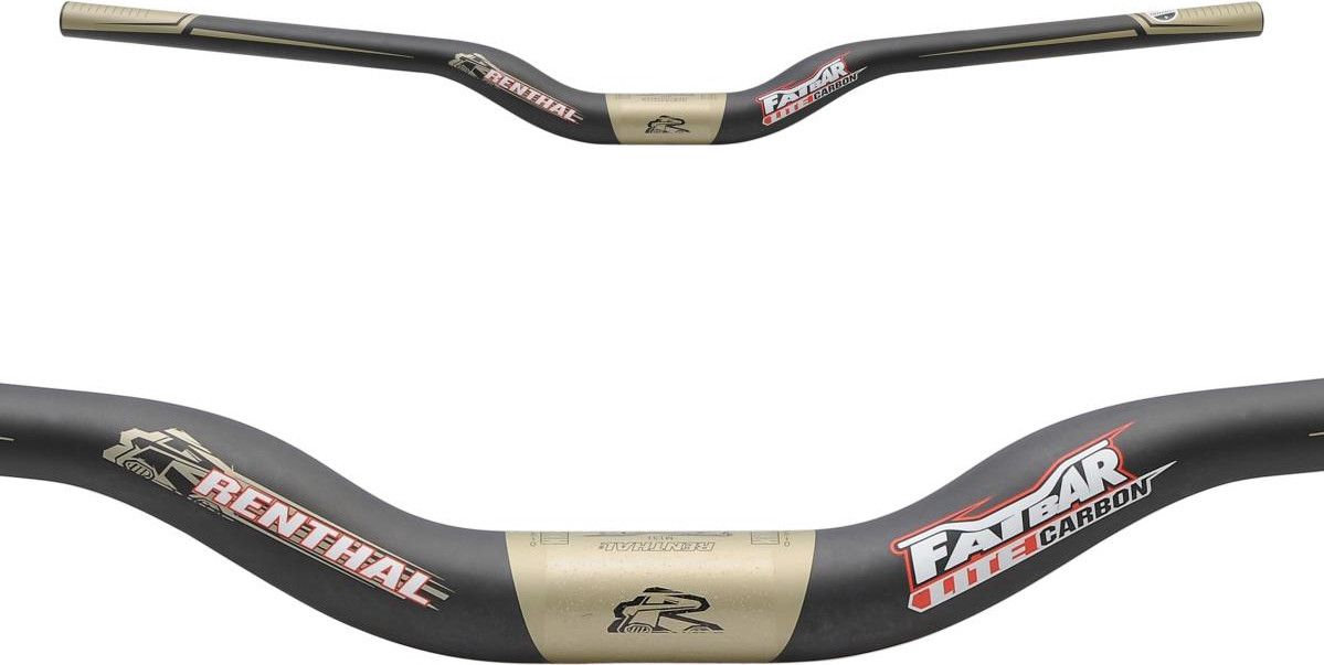 Cintre VTT Renthal Fatbar Lite Carbon 31.8 mm 760 mm Noir | Alltricks.fr