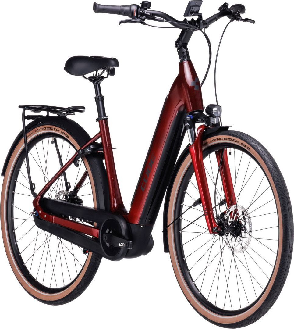 Cube Supreme Hybrid Pro 500 Elektrische Elektrische Stadsfiets Shimano ...