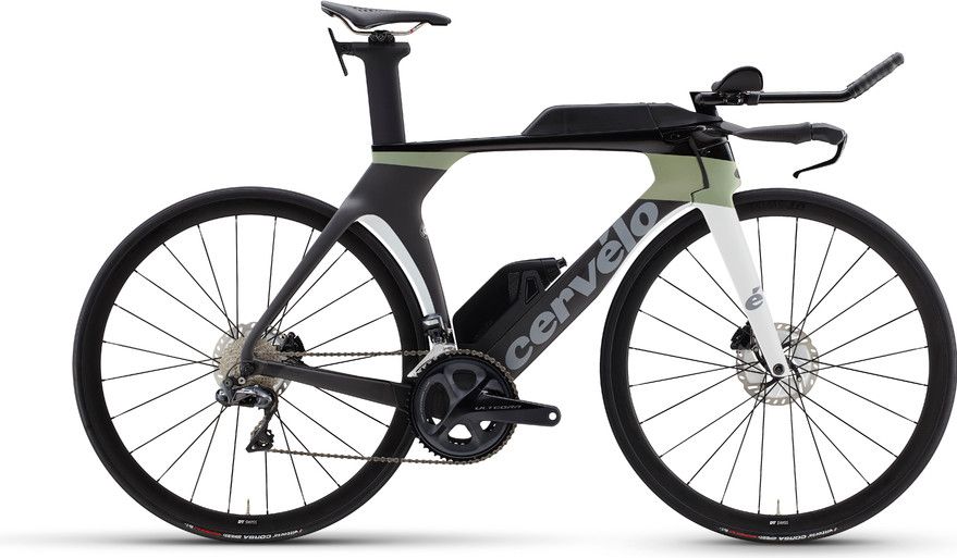 Cervélo P5 Disc Shimano Ultegra Di2 8050 11V Carbon / Moss Cervélo P5 Disc Shimano Ultegra Di2 8050 11V Carbon / Moss