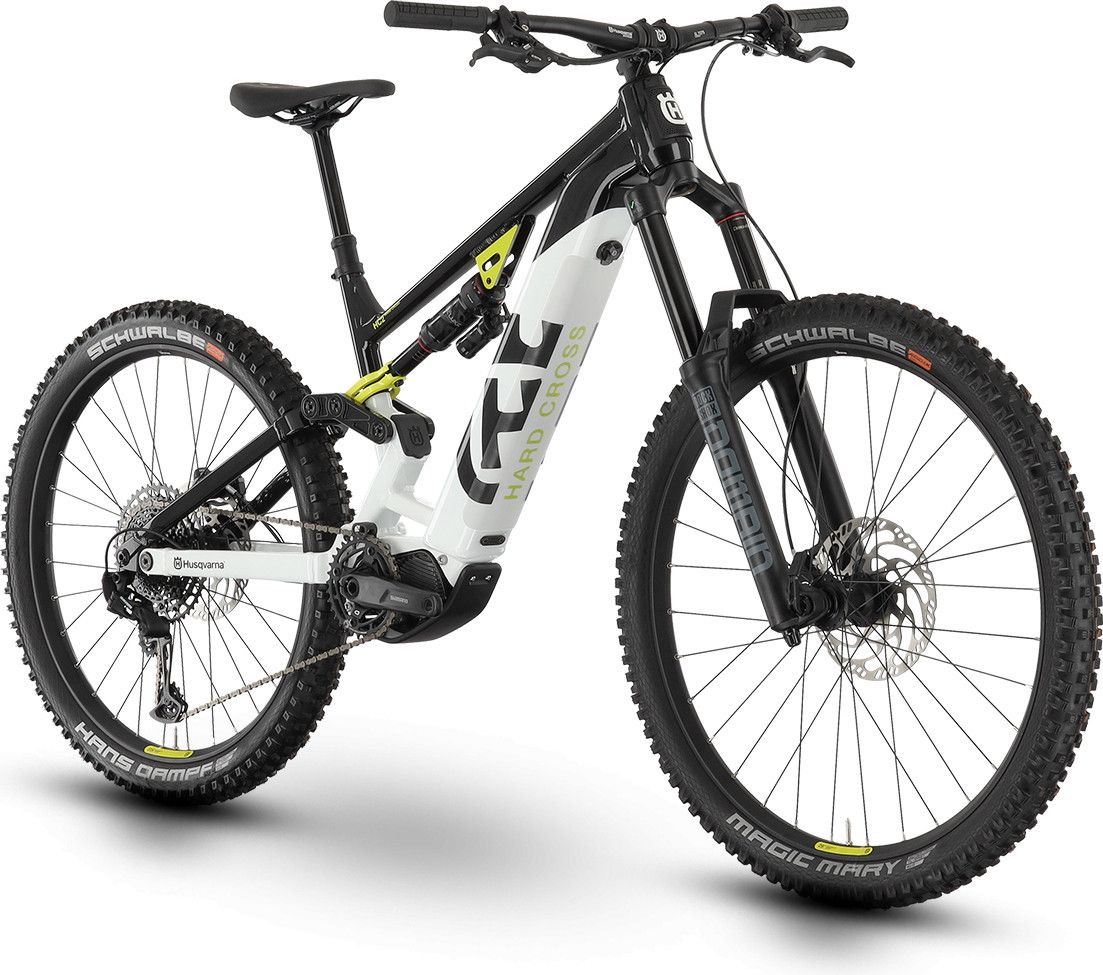 VTT Électrique Tout-Suspendu Husqvarna Hard Cross HC2 Sram SX Eagle 12V ...