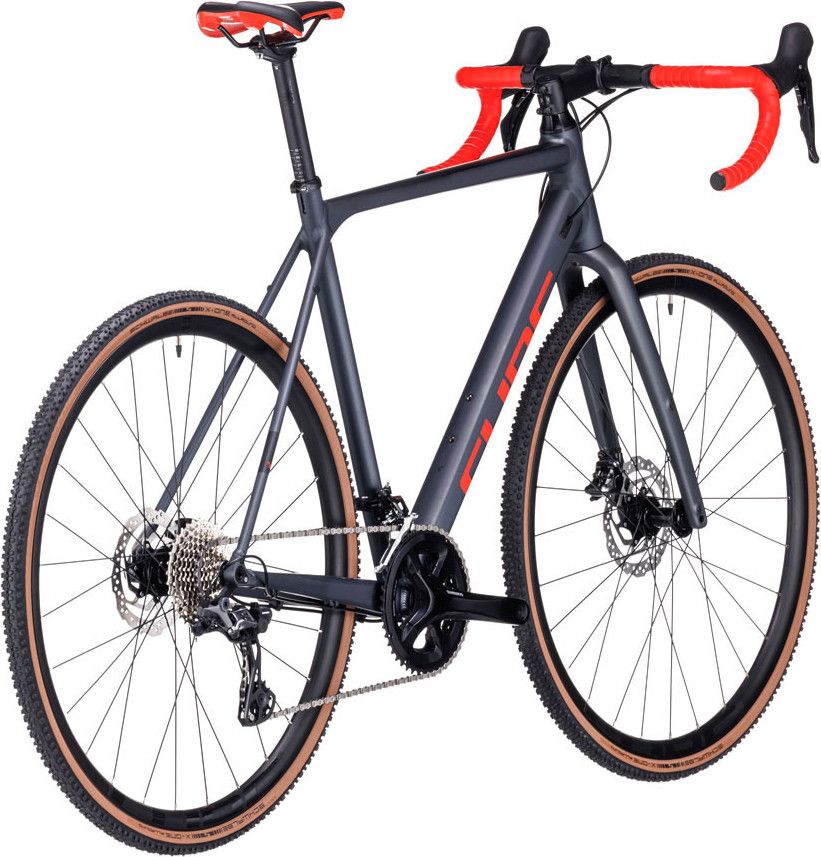 Vélo de Cyclocross Cube Cross Race Pro Shimano 105/GRX 11V 700 mm Gris ...
