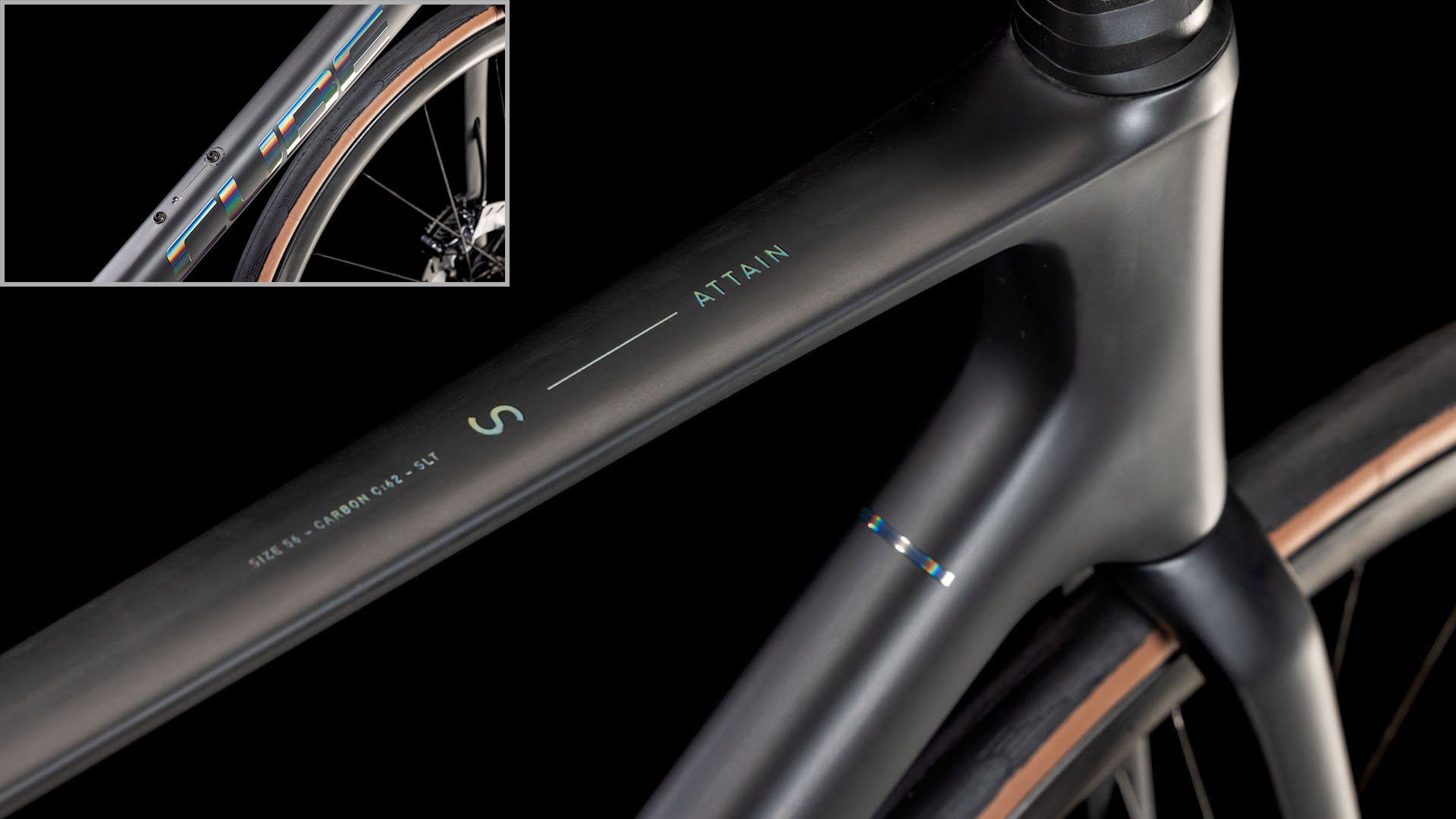 Vélo de Route Cube Attain C:62 SLT Shimano Ultegra Di2 12V 700 mm Gris ...