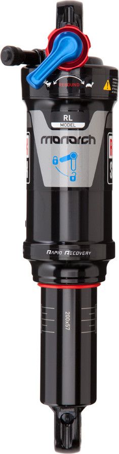 ROCK SHOX 2016 Rear Shock MONARCH RL SoloAir Mid Comp Black Alltricks