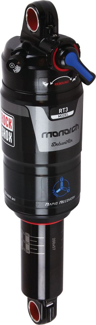 ROCKSHOX MONARCH RT3 DebonAir Mid Comp Shock Black Alltricks