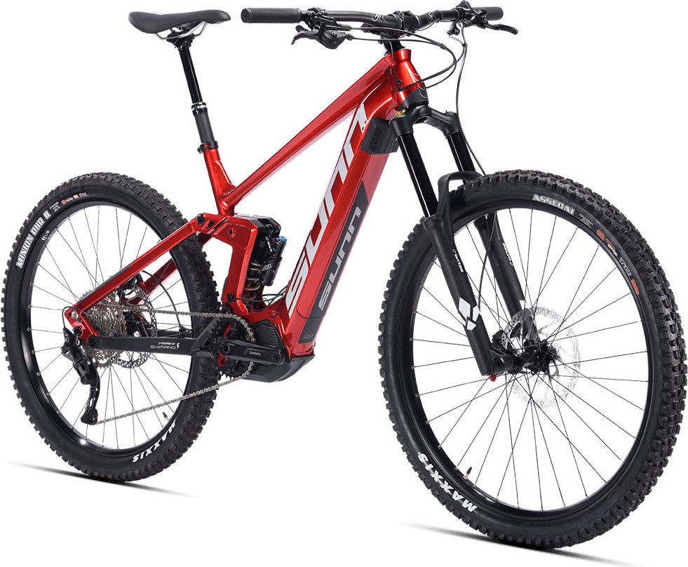 VTT Electrique Tout -Suspendu Sunn Kern EL S2 Shimano Deore 10V 630 Wh 29'' / 27.5'' Rouge 2023 ...