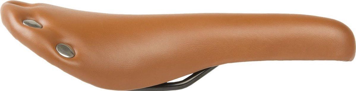 Selle de velo retro Fixie Race Brun Hommes Femmes Alltricks