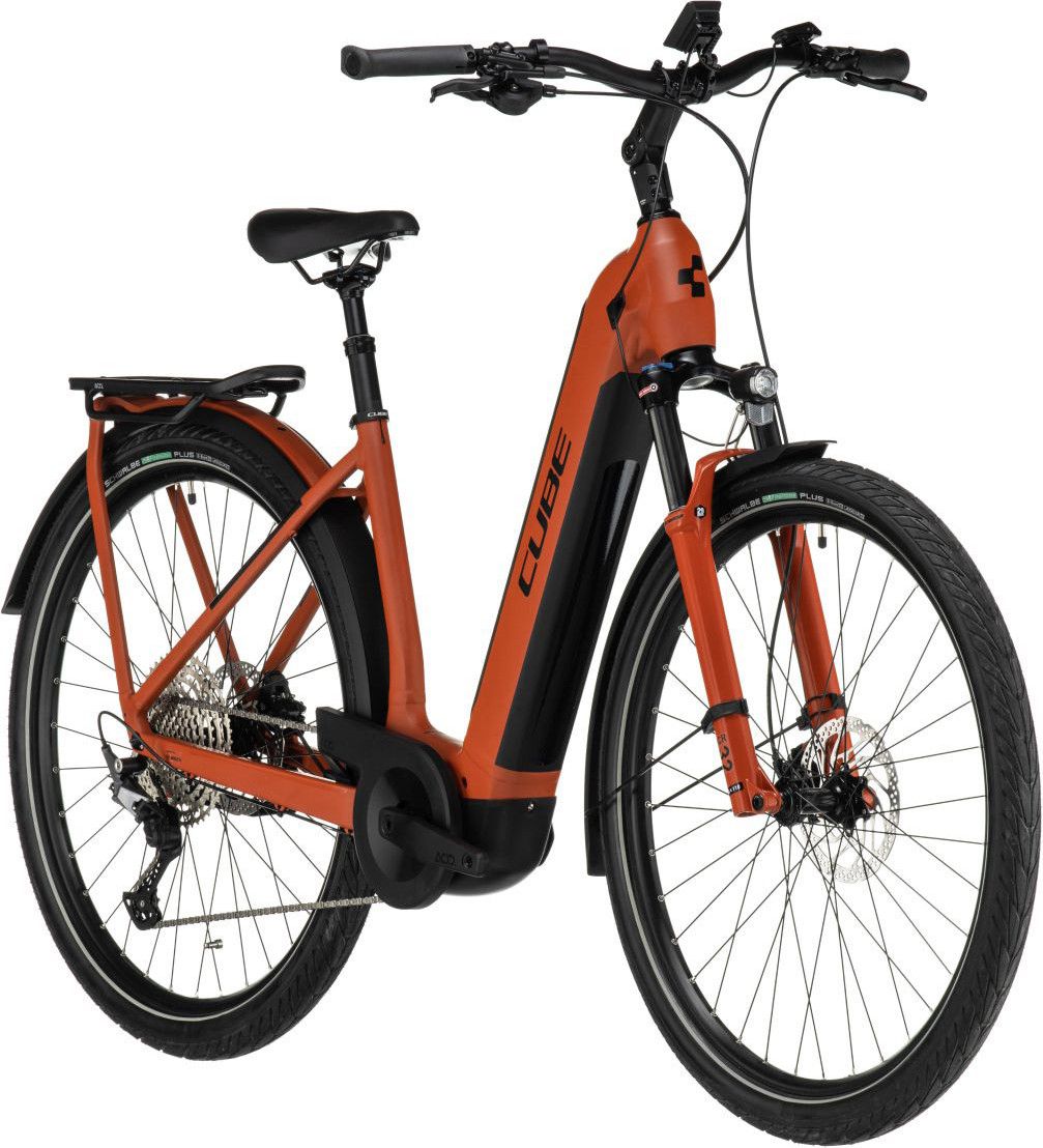 Cube Kathmandu Hybrid EXC 750 Easy Entry Elektrische Stadsfiets Shimano ...
