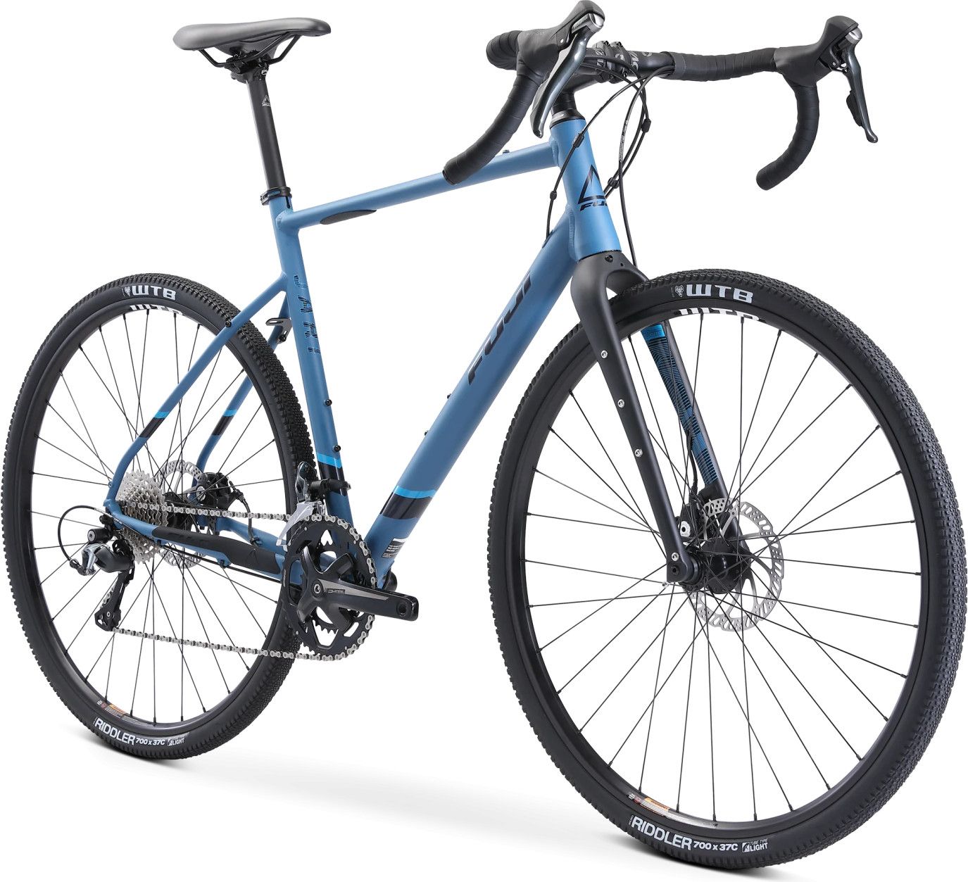 Gravel Bike Fuji Jari 2.1 Shimano Tiagra 10V 700 mm Bleu Jean Mat ...