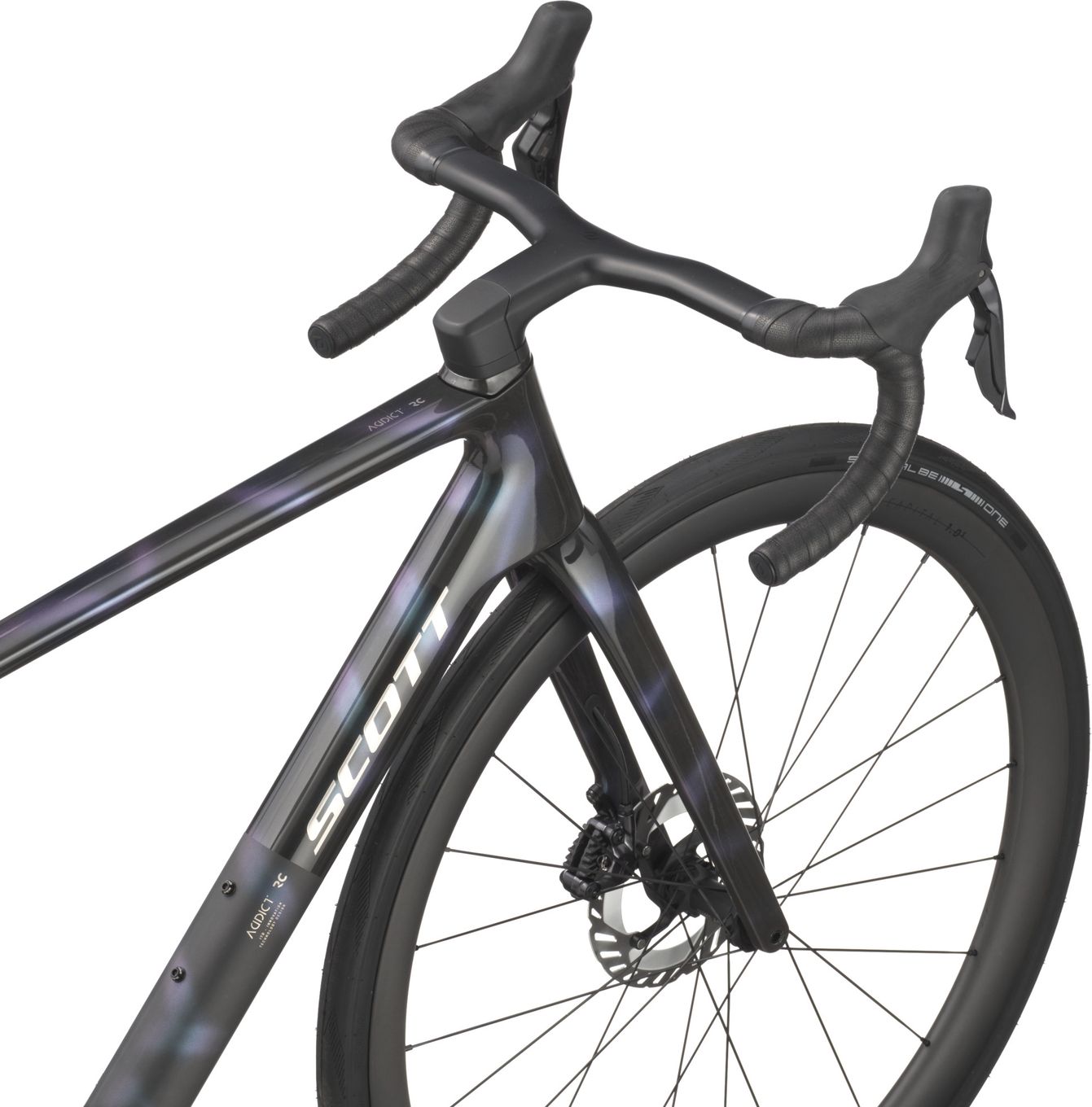 Vélo de Route Scott Addict RC 10 Shimano Ultegra Di2 12V 700 mm Noir ...
