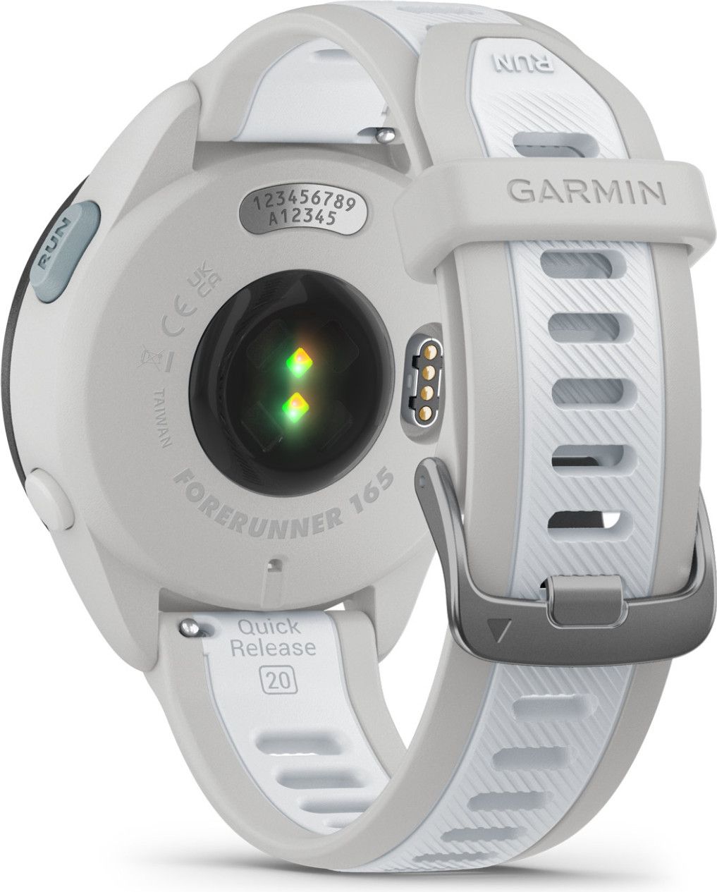 Montre de Sport Garmin Forerunner 165 Music Gris Mist Blanc Whitestone ...