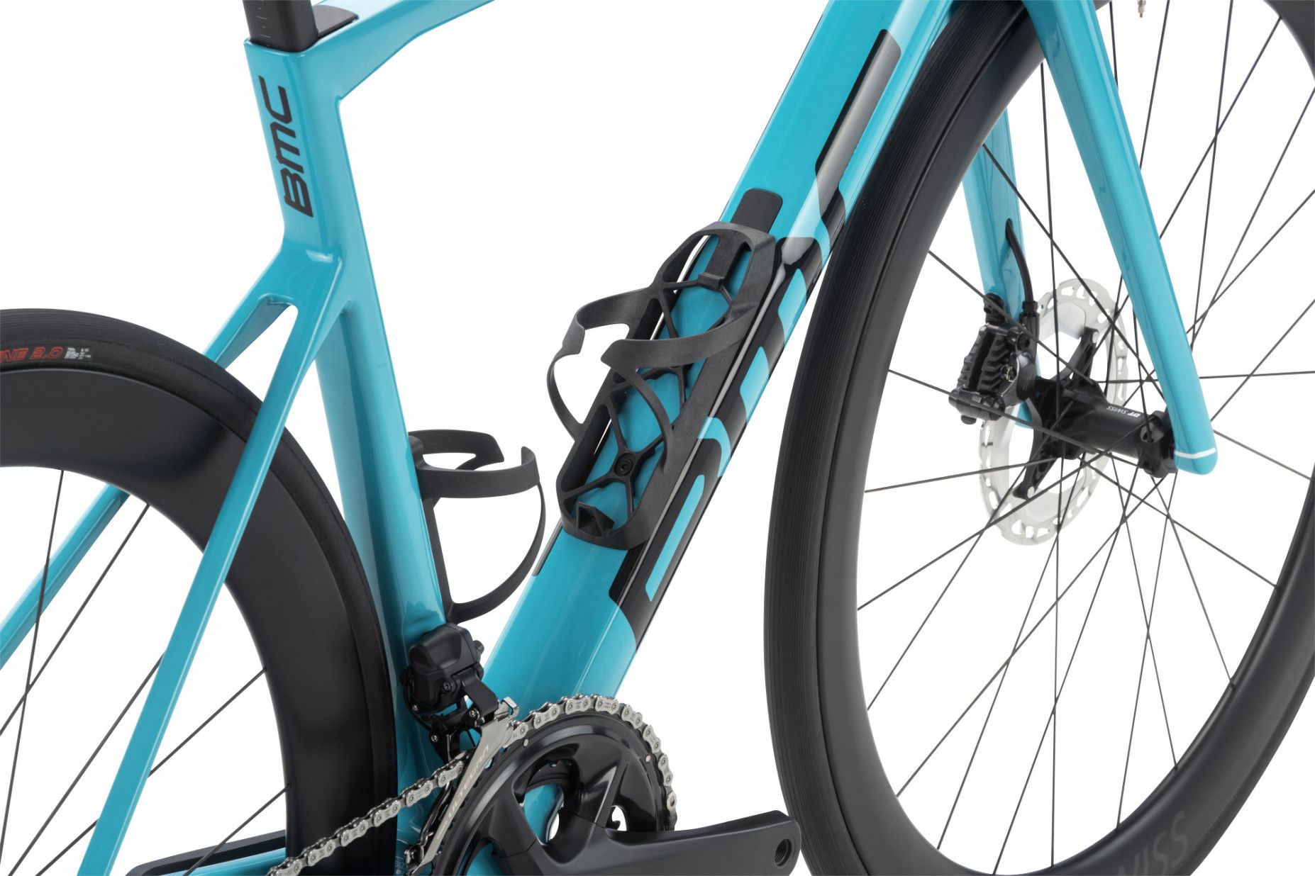 Vélo de Route BMC Teammachine SLR01 Three Shimano Ultegra Di2 12V 700 mm Bleu Turquoise 2023 ...
