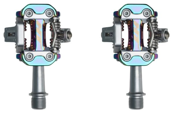 HT Components M2 Pedals Oil Slick | Alltricks.com