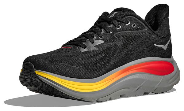 Chaussures Running Hoka Clifton 10 Noir/Orange Homme | Alltricks.fr