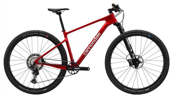 Cannondale Scalpel HT Carbon 2 Hardtail MTB Shimano XT 12V 29 '' Red ...
