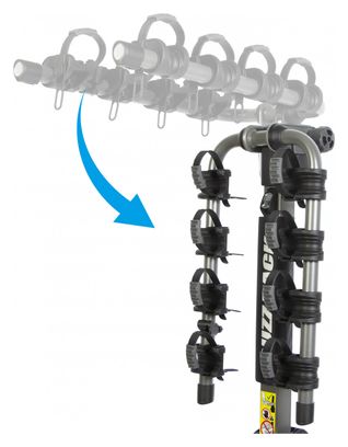 Buzz Rack Buffalo Towbar Bike Rack - 4 Bikes Black | Alltricks.nl