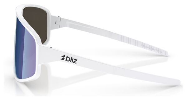 Bliz A004 Unisex Matte White/Blue Goggles | Alltricks.com