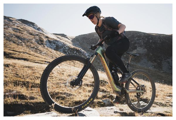 VTT Électrique Tout-Suspendu Orbea Rise M20 Shimano SLX 12V 360 Wh 29'' Vert Chameleon Goblin ...