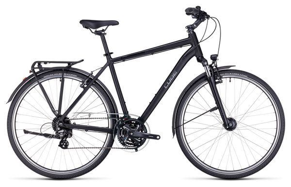 Cube Touring Hybrid Bike Shimano Tourney Altus 8S 700 mm Black