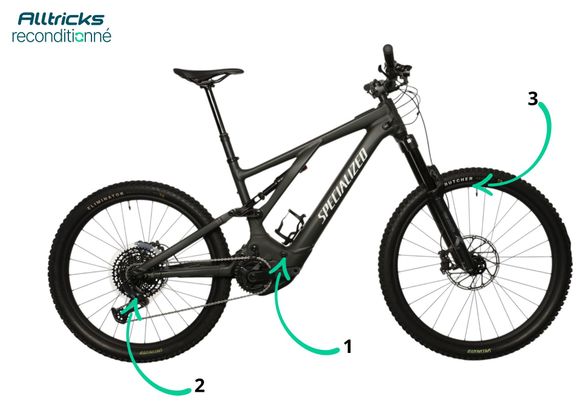 Specialized Turbo Levo Alloy G3 700Wh 90Nm Electric Mountain Bike, Size ...