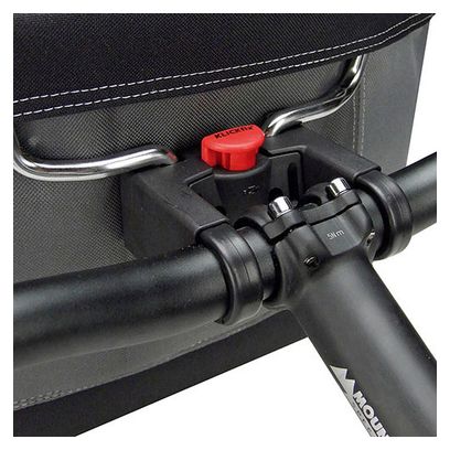 Klickfix Handlebar bag tissu Shopper Alingo Grey | Alltricks.com