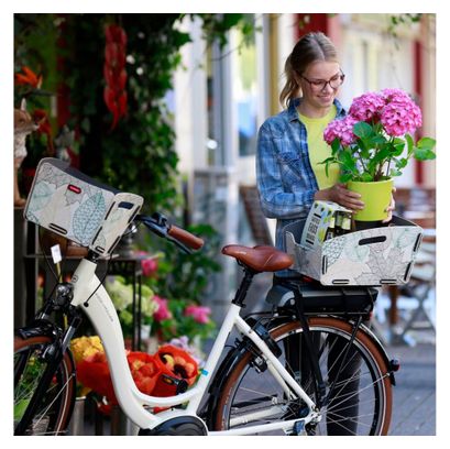 Klickfix Pannier Rear Round RADKISTE 2 RACKTIME Feuillage | Alltricks.com