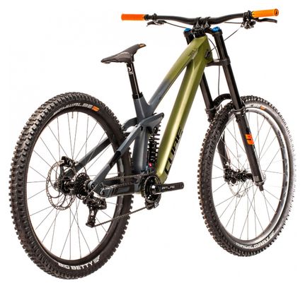 VTT Tout-Suspendu Cube Two15 HPC SL Sram GX DH 7V 29'' Vert Olive Gris ...