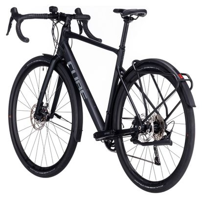 Gravel Bike Cube Nuroad Pro FE Shimano GRX 10V 700 mm Noir Metal 2023 | Alltricks.fr