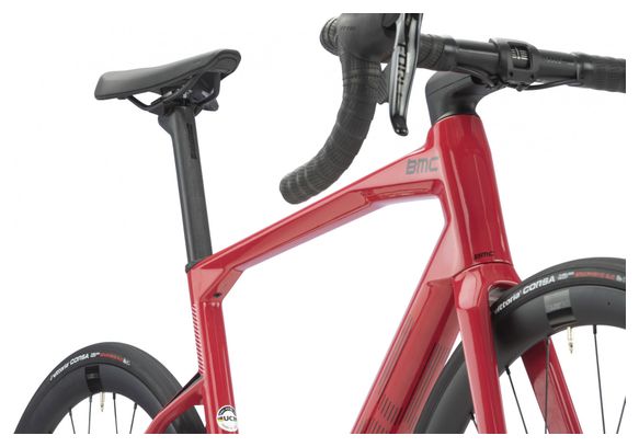 BMC Roadmachine 01 Four Road Bike Sram Force eTap AXS 12S 700 mm Coral ...