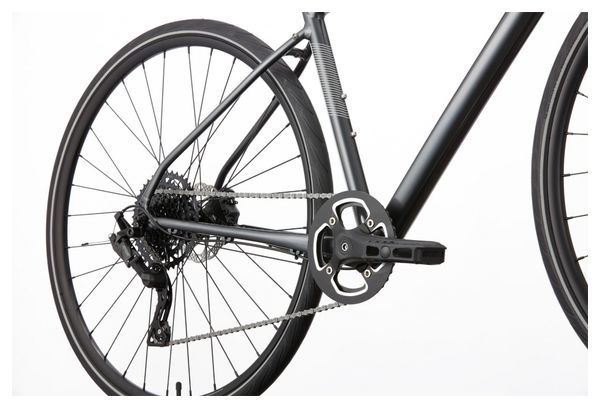 Cannondale Quick 4 Fitness Bike microSHIFT Advent 9S 700 mm Graphite ...