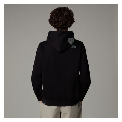 The north face hoodie with logo on hood store