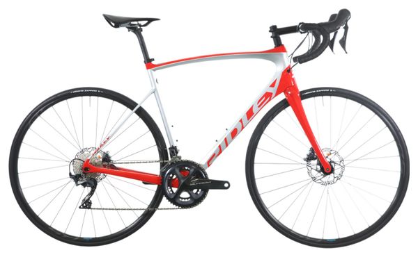 Vélo de Route Ridley Fenix SL Disc Shimano Ultegra 11V 700 mm Argent Rouge | Alltricks.fr