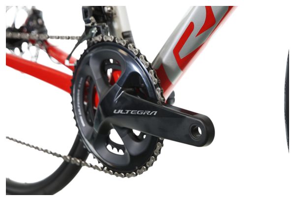 Vélo de Route Ridley Fenix SL Disc Shimano Ultegra 11V 700 mm Argent Rouge | Alltricks.fr
