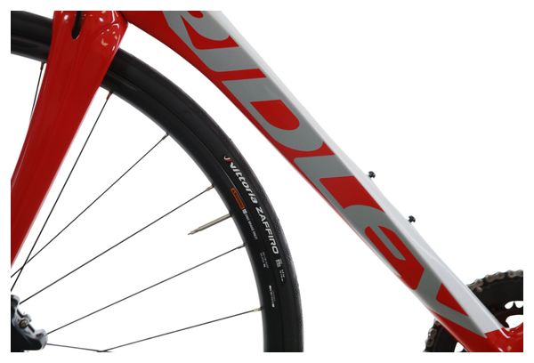 Vélo de Route Ridley Fenix SL Disc Shimano Ultegra 11V 700 mm Argent Rouge | Alltricks.fr