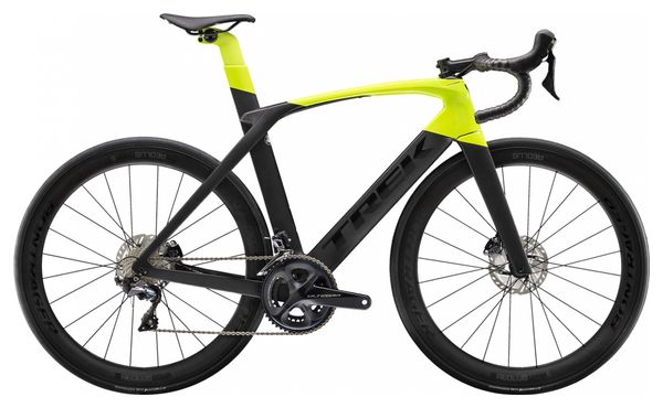 Route 2020 Trek Madone SL 6 Disc Shimano Ultegra 11V Black Yellow Alltricks