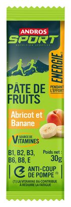 Pâtes de fruit Andros Sport Energie Abricot/Banane - 6x30g | Alltricks.fr