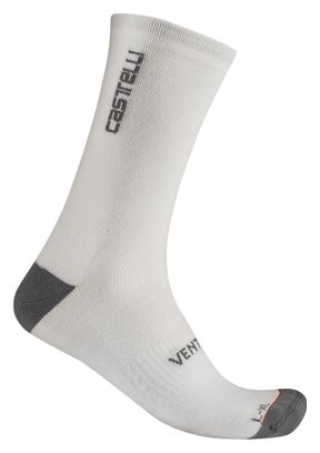 Chaussettes Castelli Venti Merino Blanc | Alltricks.fr