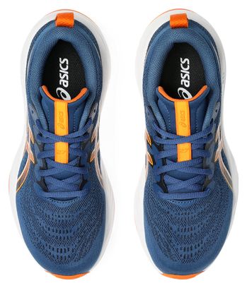 Chaussures Running Asics Gel-Cumulus 27 GS Bleu/Orange Enfant ...