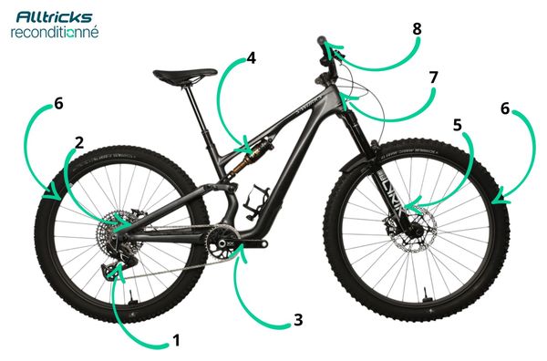 Specialized Stumpjumper S-Works Full-Suspension Mountain Bike with SRAM ...