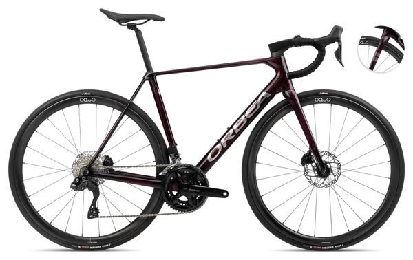 Orbea Orca M35i Road Bike Shimano 105 Di2 12S 700 mm Wine Red 2024 | Alltricks.com