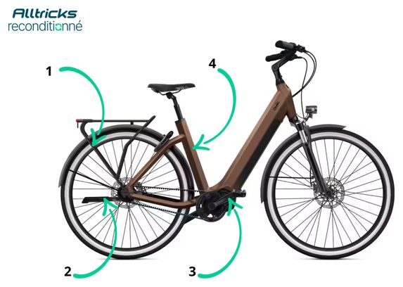 Vélo de Ville Électrique O2 Feel iSwan City Boost 7.1 Univ Shimano ...