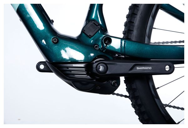 VTT Électrique Tout-Suspendu Orbea Rise LT H10 12V 630 Wh Shimano 85 Nm 29'' Vert Escape Splash ...