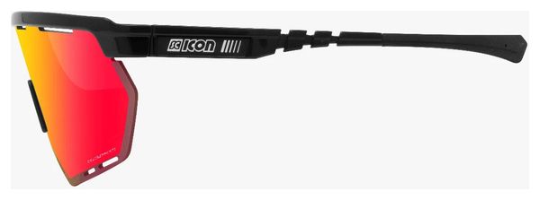 Lunettes SCICON Aerowing Noir / Rouge Miroir | Alltricks.fr