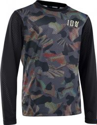 Maillot Manches Longues Enfant ION Scrub Noir | Alltricks.fr